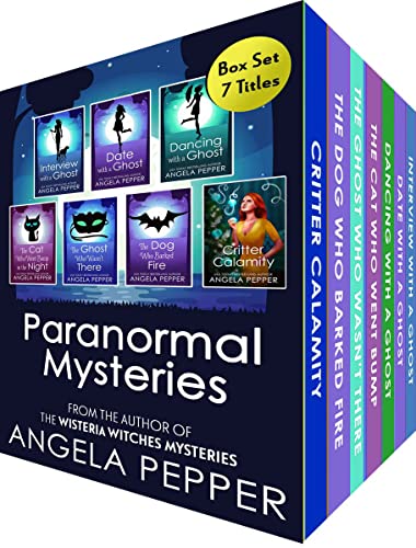 Amazon.com: Paranormal Mysteries: Box Set 7 Titles (Angela Pepper Box ...