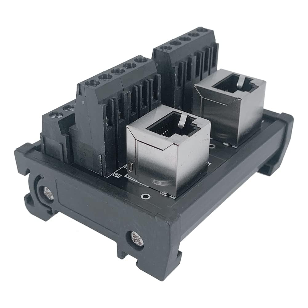 PENGLIN RJ45 8P8C DIN Rail Mount Ethernet Connector Distribution ...