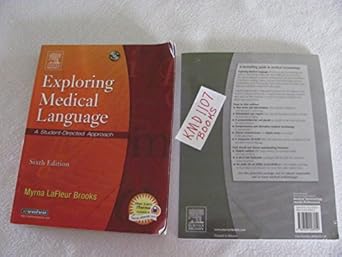 Exploring Medical Language: A Student-Directed Approach: Myrna LaFleur ...