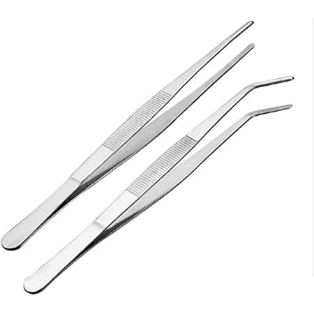 Amazon.com: YOLIFE Kitchen Tweezers Long Tweezers Set, 12 Inch ...