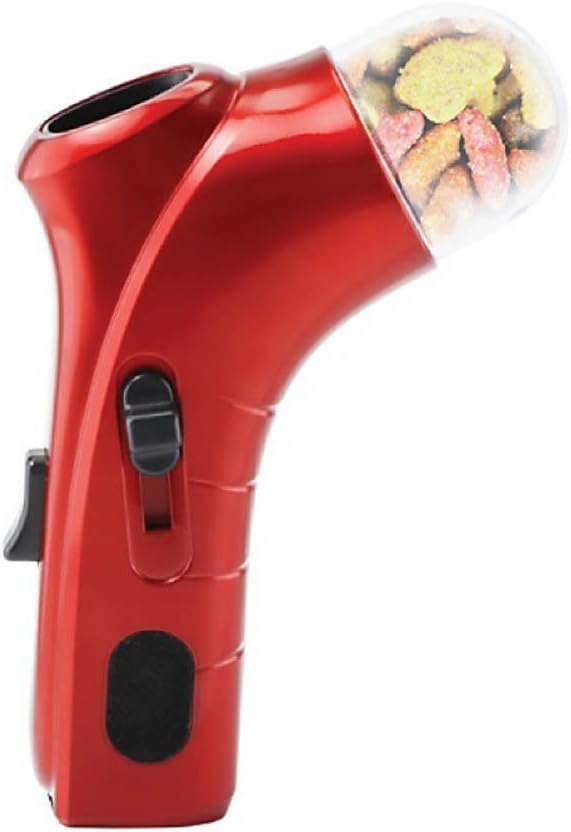 Amazon.com : lizhi Dog Treat Launcher Hand Held Gun Catapult Ejecting ...
