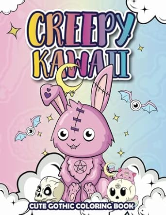 Amazon.com: Creepy Kawaii Cute Gothic Coloring Book: Amazing Horror ...