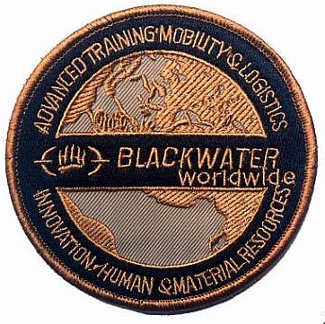 Amazon.com: Blackwater Military Hook Loop Tactics Morale Embroidered ...