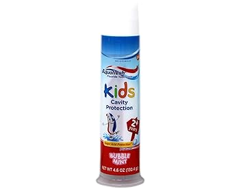 Amazon.com: Aquafresh Kids Fluoride Toothpaste with Triple Protection ...