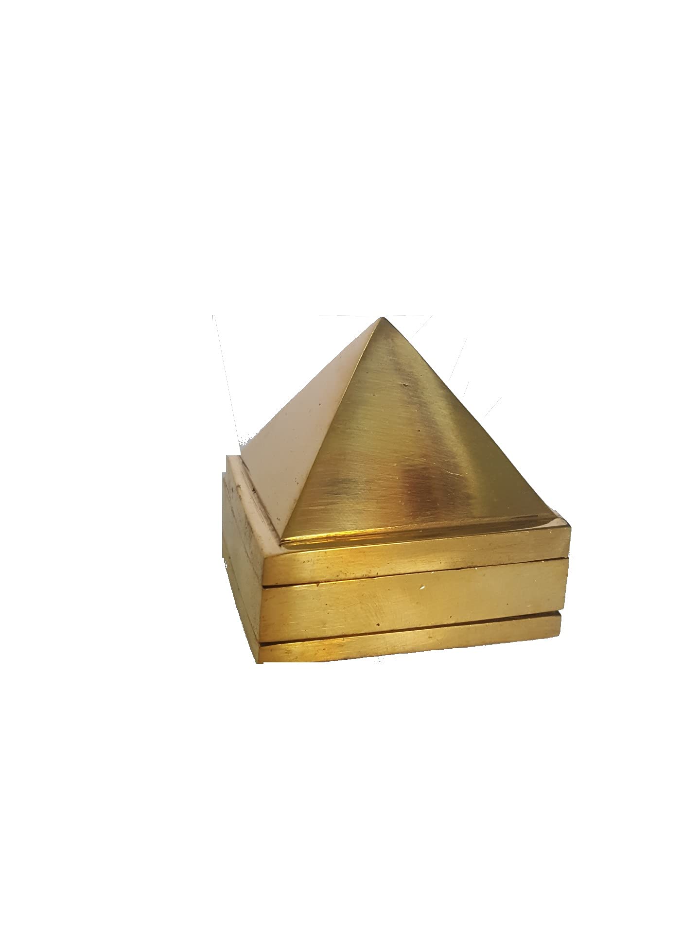 Buy Vastu Shubharambh Metal Pyramid Engraved Shri Yantra for All Kind ...