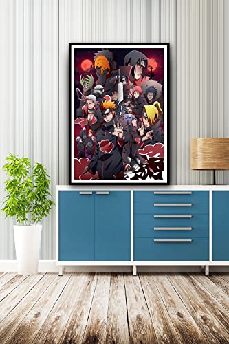 NARUTO Poster Ootutuki Kaguya Uchiha Madara Senju Hashirama Personality ...