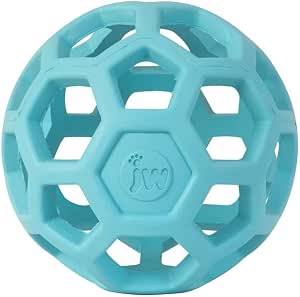 Pet Supplies : Rubber Roller Dog Toy Treat Hider Hole Stuffer Brain ...
