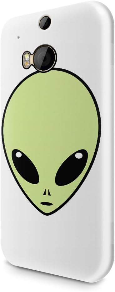 Amazon.com: Alien Emoji Space Trippy Tumblr White Hard Plastic Htc One ...