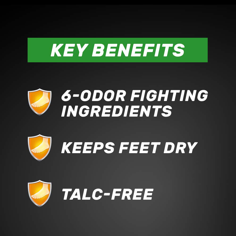 Lotrimin Daily Sweat & Odor Control Medicated Foot Powder, Topical ...