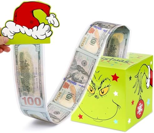 Amazon.com : Cholemy 12 Pcs Christmas Money Dispenser and Money Box ...