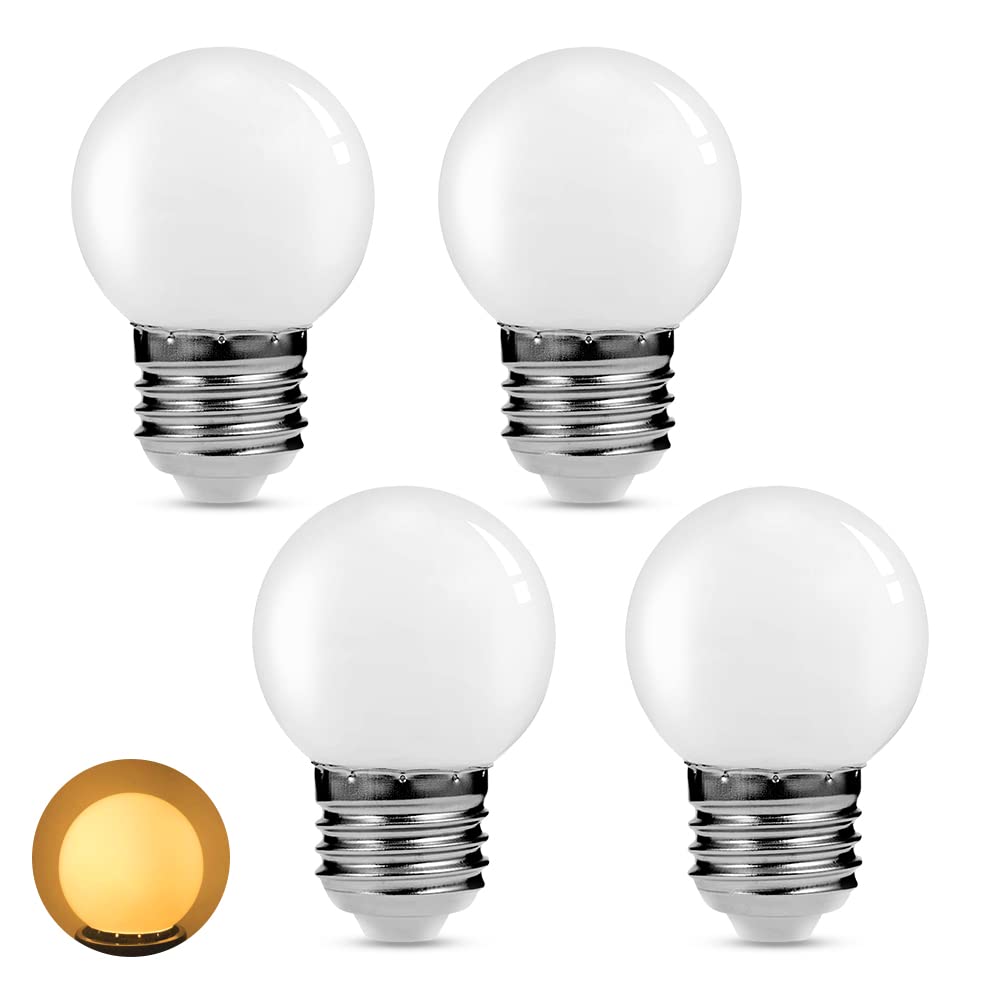 Light Bulb G40 Low Watt LED s 1.5W Soft Warm White 2700K G14 Energy ...