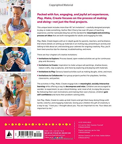 Play, Make, Create, A Process-Art Handbook: With over 40 Art ...