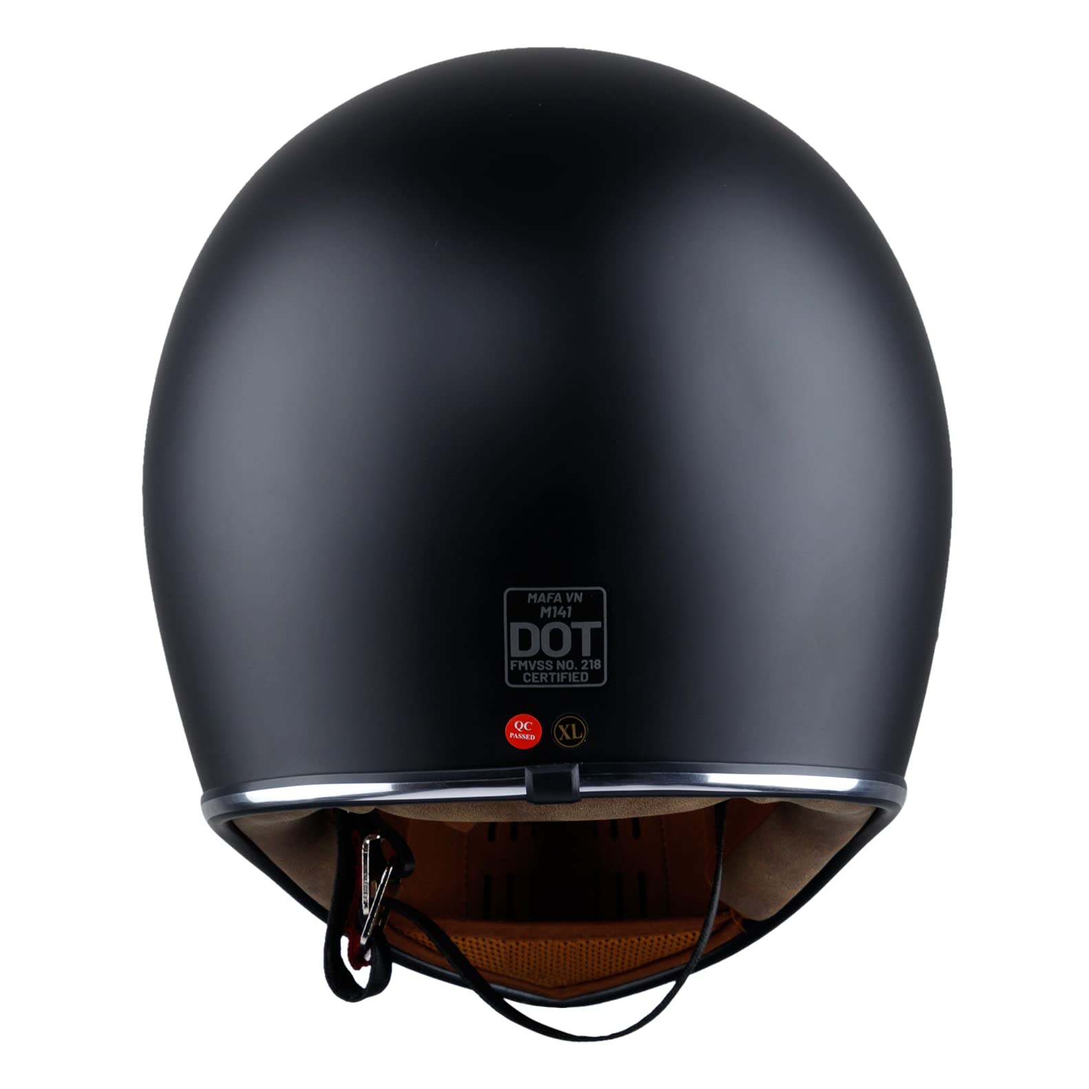 ROYAL M141 Full face Motorcycle Helmet - DOT Approved - Unisex, Classic ...