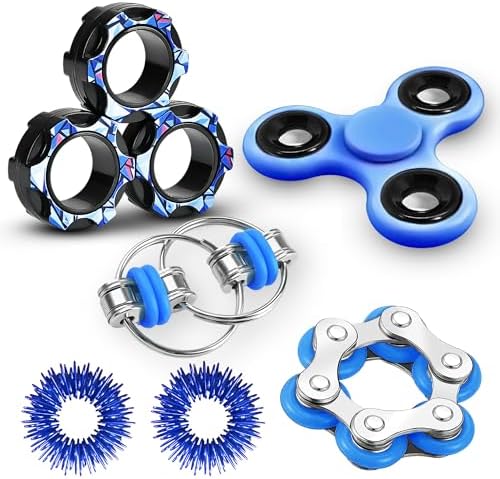 Amazon.com: Dr.Kbder Fidget Toys Adults Pack 6Pcs, EDC Fidgeting Game ...