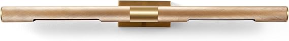 24 Inch Hardwired Modern Brass Picture Light, Brushed Brass Art Light ...