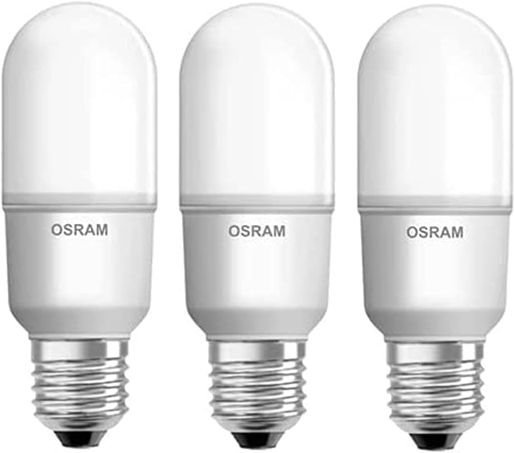 Osram Led Bulb Pack E27 Value Stick Cool White Lamp 10W 4000K - Combo ...
