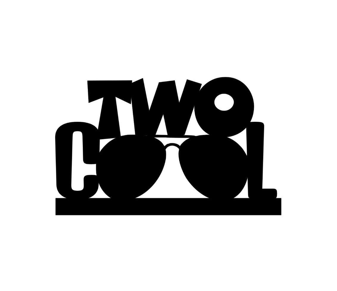 Buy Two Cool Cake Topper, Two Cake Topper, Im Two Cake Topper, Two ...