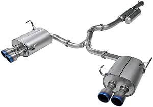 Amazon.co.jp: HKS Car Sports Muffler, Super Turbo Muffler, Ti, Subaru WRX STI CBA- VAB EJ20/WRX ...