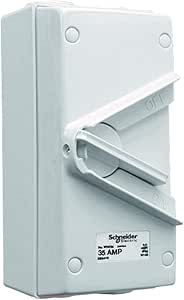 Schneider Electric Kavacha, Isolating Swtich, 35A 440V, Triple Pole ...