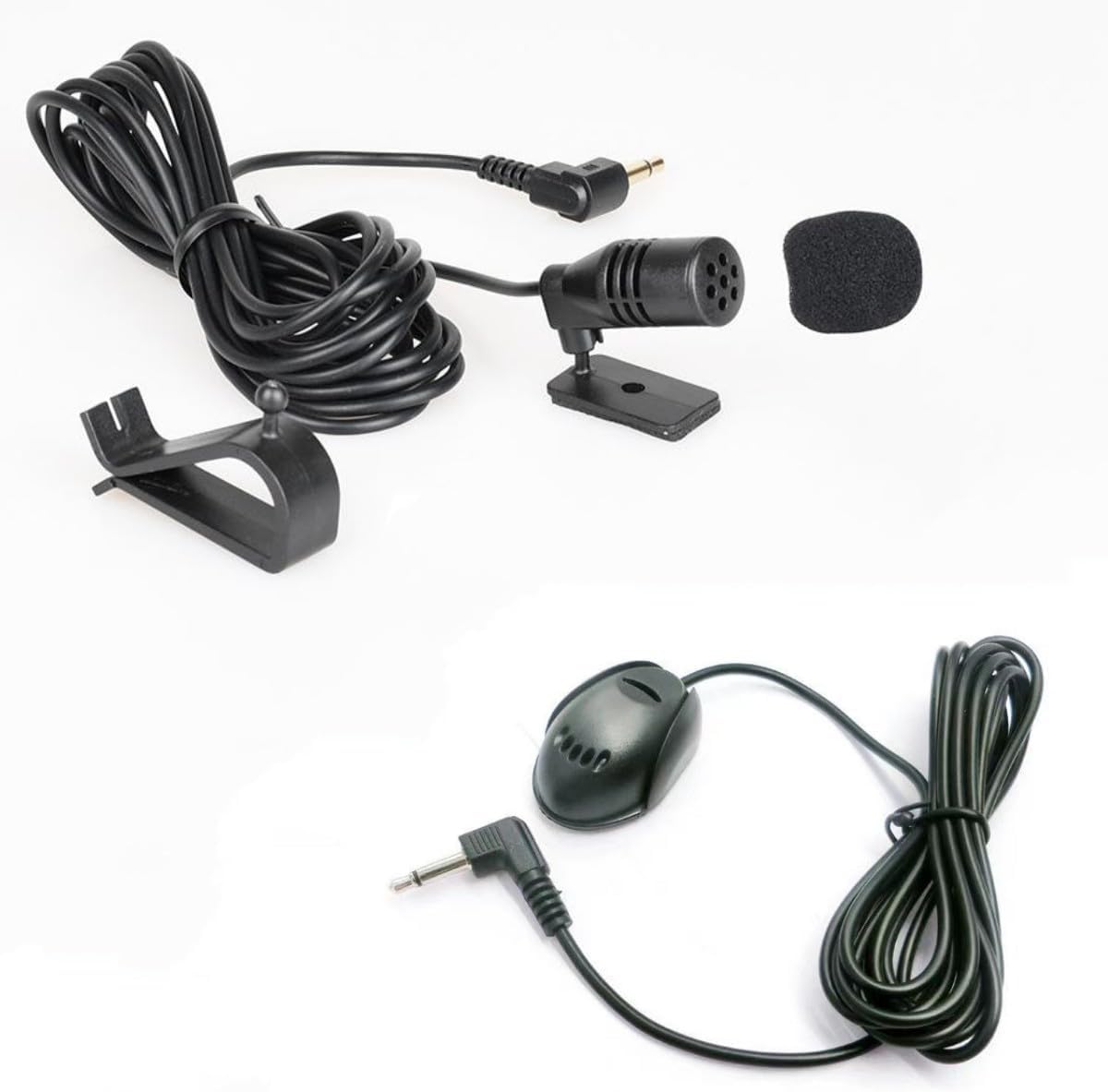 Amazon.com: CCeCCe 2 Pack Car Microphone 3.5mm Car Radio Mic ...