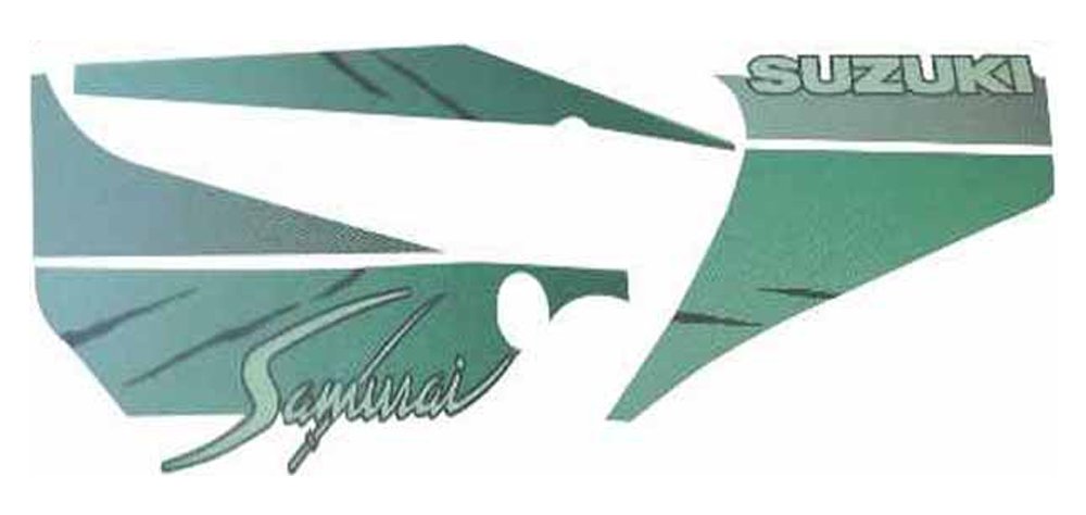 Suzuki Samurai Bike Stickers