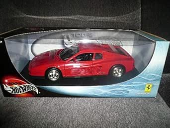 Amazon.co.jp: 1/18 HotHweels FERRARI Testarossa '84 Red : Toys & Games