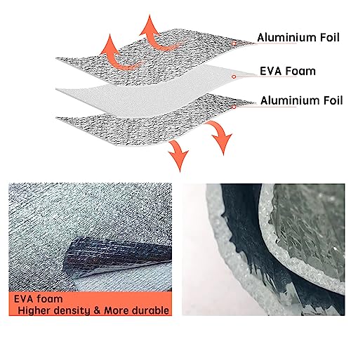 Aluminium Camping Mat, Foam Sleeping Mats for Camping, Reflective ...