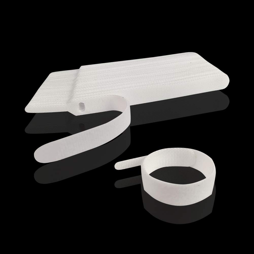 YIXISI 50 PCS 6-Inch Reusable Cable Straps, Multi-Purpose Adjustable ...