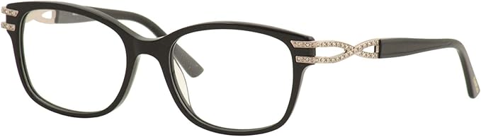 Amazon.com: Bebe Women's Eyeglasses BB5172 BB/5172 001 Jet Full Rim ...