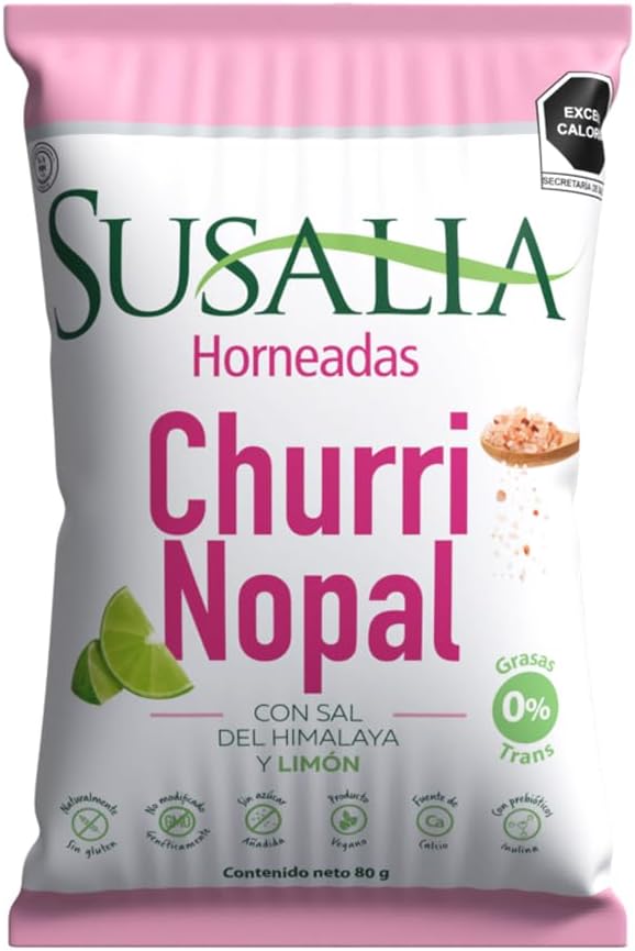 SUSALIA Churrinopal Sal del Himalaya 80Gr (Caja con 12 Piezas ...