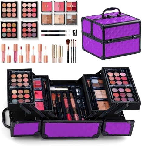 Amazon.com : Color Nymph All in one Makeup Kit For Girls Teens, Makeup ...