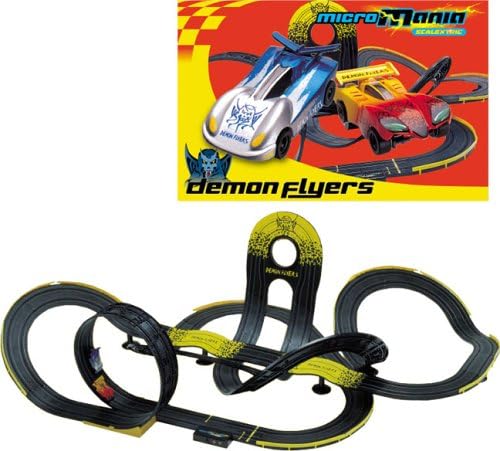 Scalextric Micro Mania - Demon Flyers Set : Amazon.co.uk: Toys & Games
