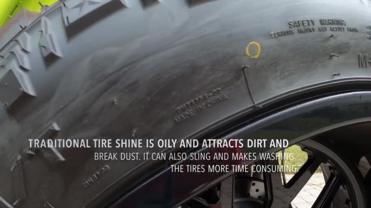 Watch The best tire coating yet. This is everything a coating should be ...