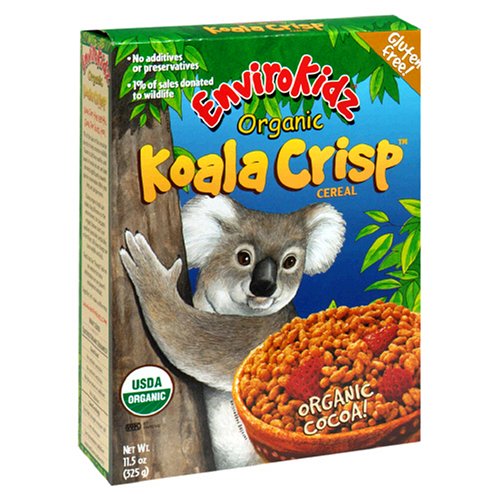 Amazon.com: EnviroKidz Organic Koala Crisp Cereal, 11.5-Ounce Box