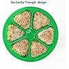 Amazon.com: 6 Cavity Triangle Sushi Mold Onigiri Rice Ball Press Maker ...