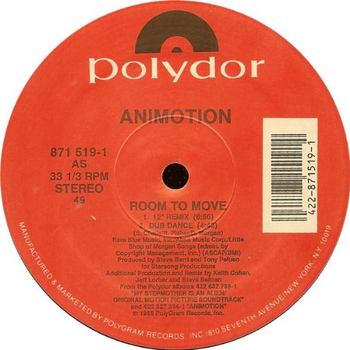 Amazon.com: Animotion - Room To Move - [12"]: CDs & Vinyl