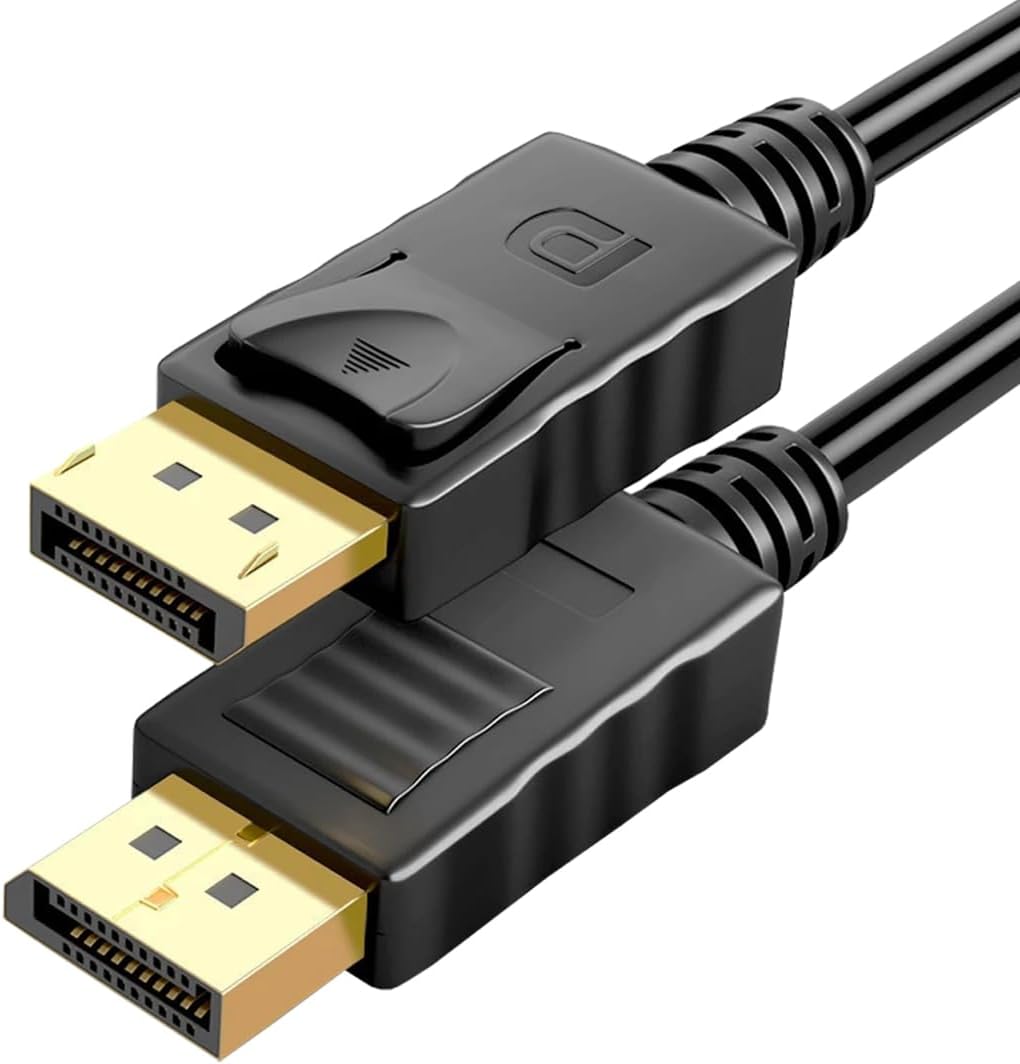 Cabo Displayport 4K 144Hz e 8K 60Hz Ultra HD Full HD Blindado - 1.5M ...