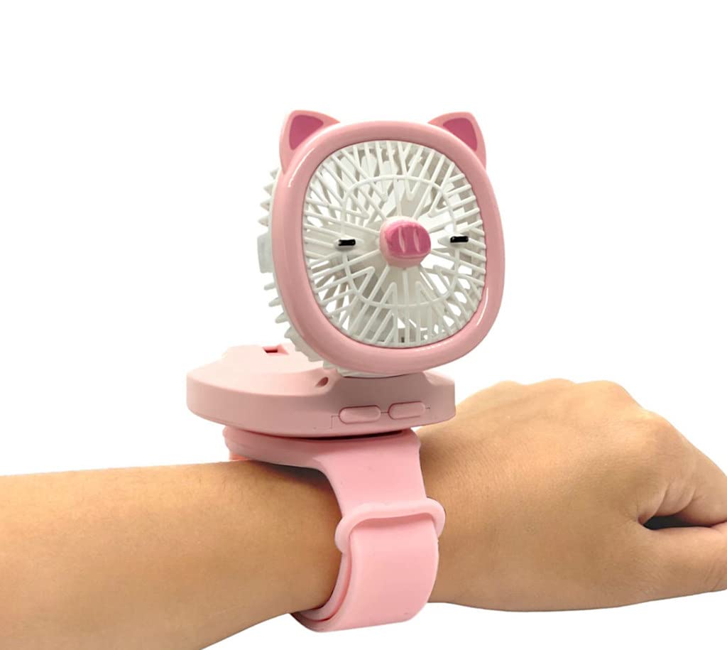Amazon.com: Shelbybox Personal Fan with Wrist Strap - Battery Operated ...