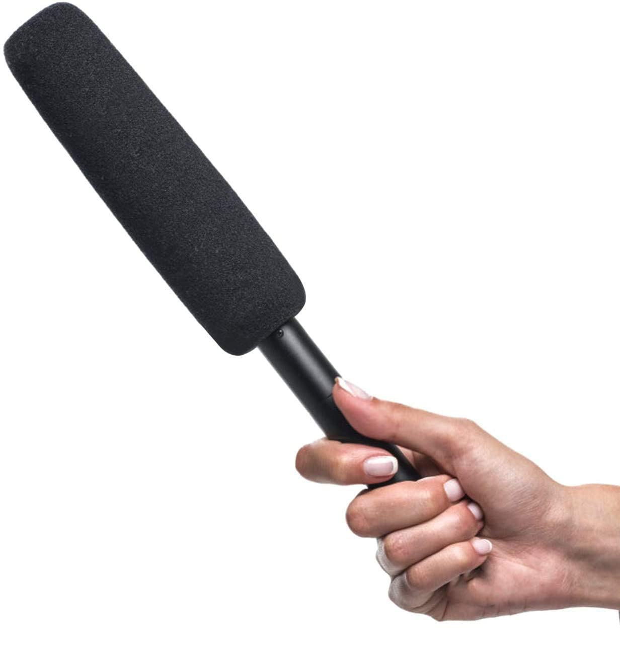 RODZ Dummy Fake Boom Mic, Fake News Mic, Shotgun Fake Dummy Microphone ...