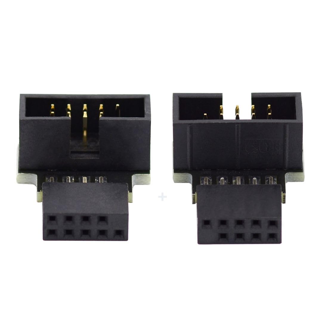 Amazon.com: chenyang 2 Pack USB 2.0 Front Panel Header 9/10Pin Male to ...