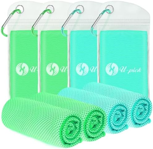 Amazon.com: U-pick Cooling Towels for Hot Weather[40"x12"], Soft ...