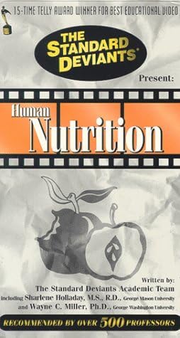 Amazon.com: The Standard Deviants: Human Nutrition [VHS] : Standard ...