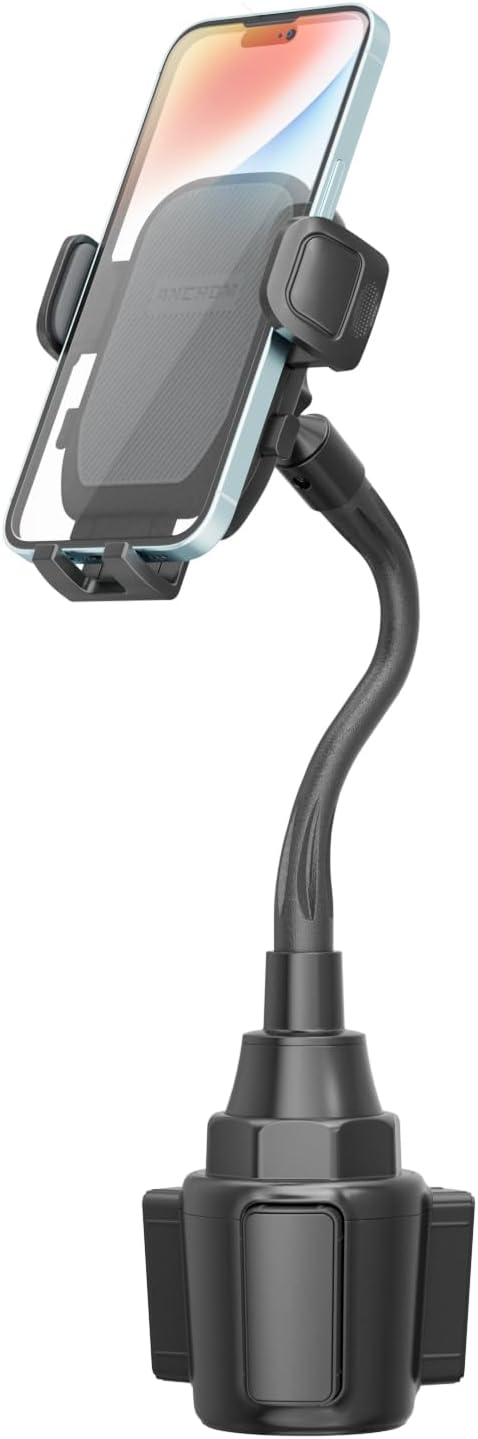 Amazon.com: Miracase Cup Holder Phone Mount - Universal Gooseneck ...