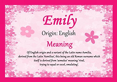 Significado de Emily - ¡¡No te pierdas este Nombre!! | Significado de ...