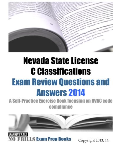 Amazon | Nevada State License C Classifications Exam Review Questions ...