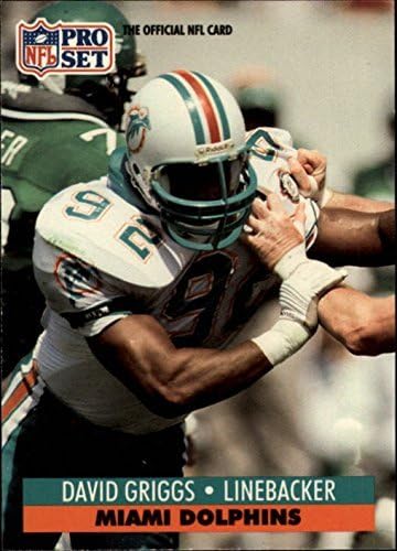 Amazon.com: 1991 Pro Set #563 David Griggs NFL Football Trading Card ...
