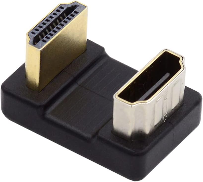 Amazon.com: CY 4K Cable 360 Degree Up Opposite U Shape Back Angled Type ...