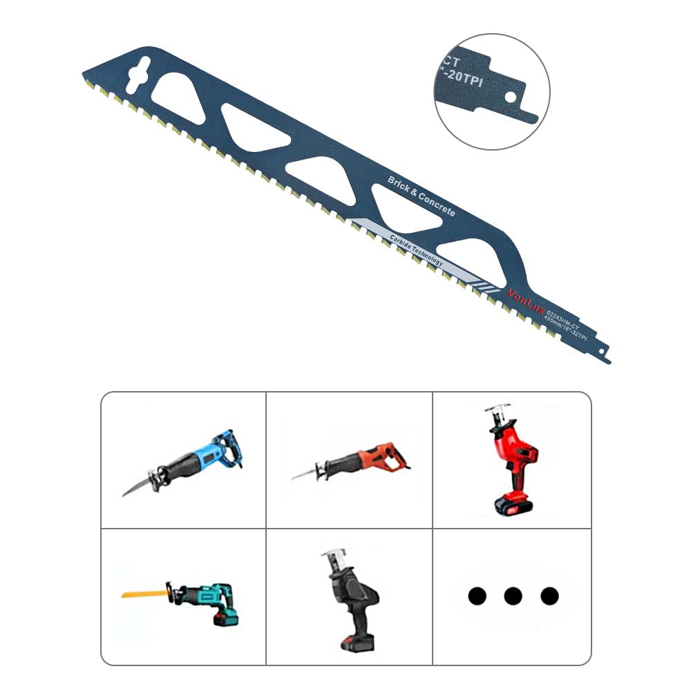 Stanley Knife Blades Reciprocating Saw Blade Brick Masonry Stone ...