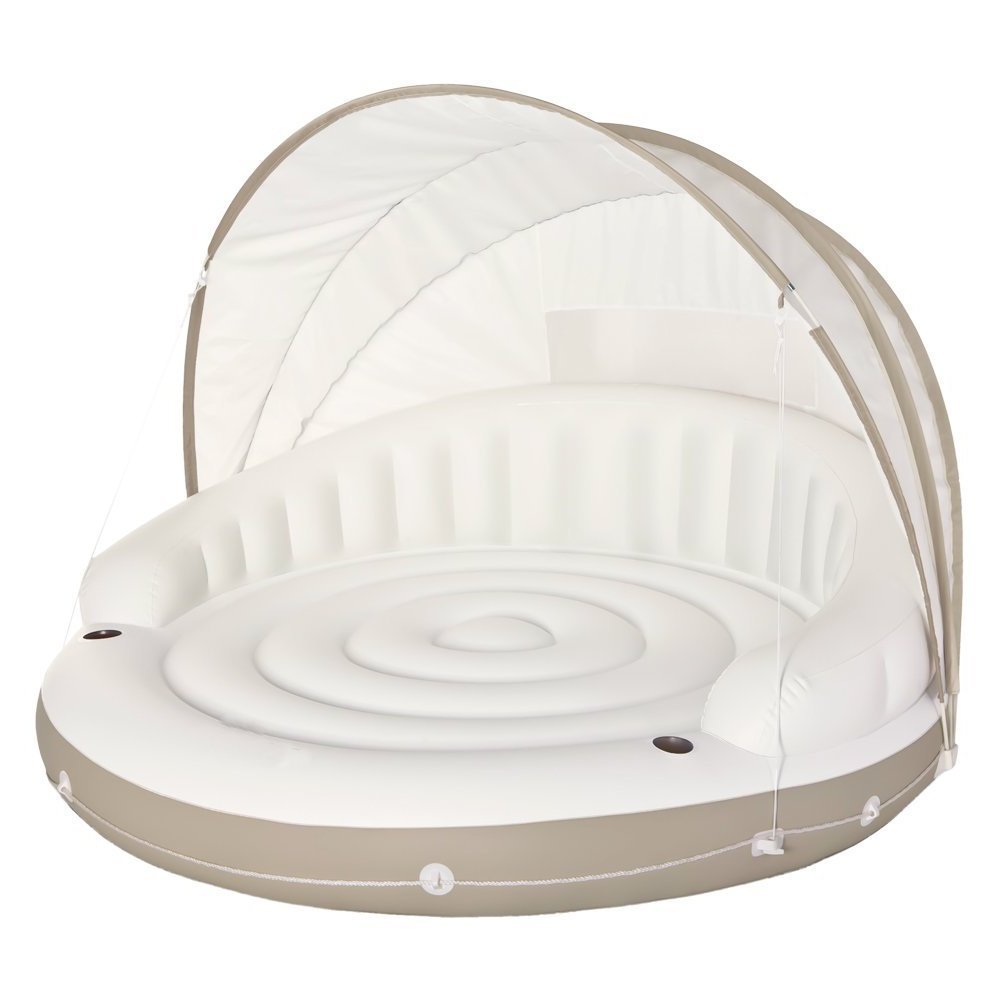 Buy Inflatable-Island This Big Oasis Two Person Blow Up Lounger Float ...