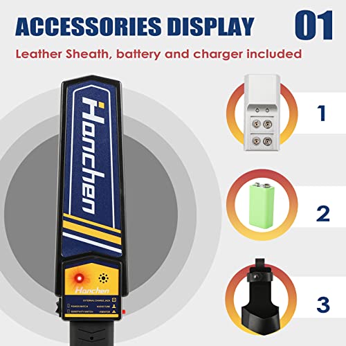 Snapklik.com : Handheld Metal Detector Security Wand Metal Nail ...